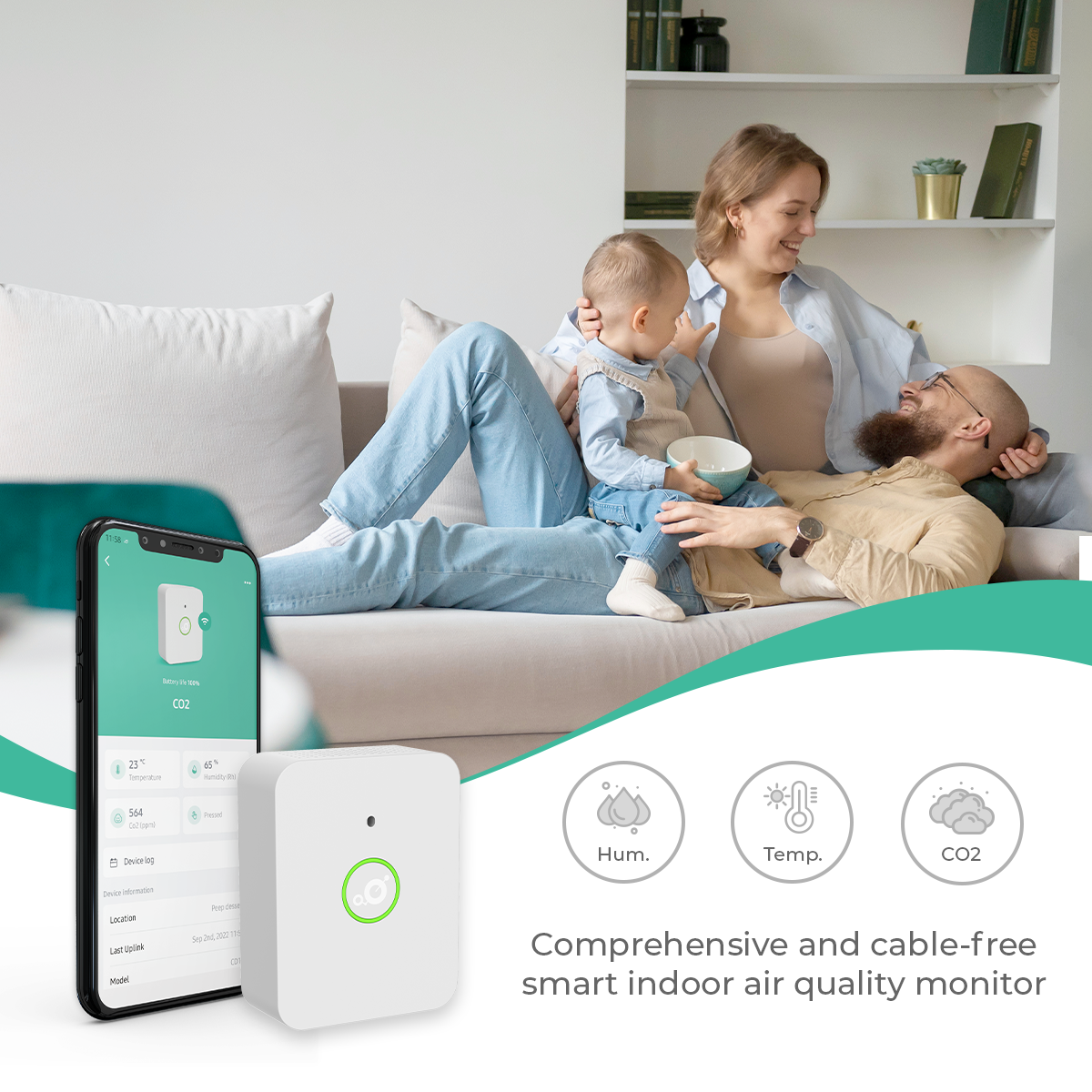 Air Quality CO2 Sensor - LoRaWAN® Version