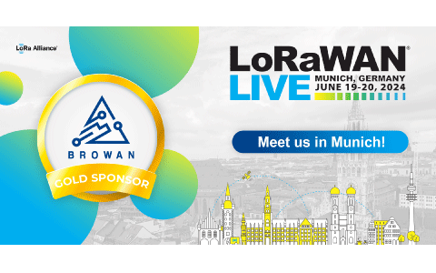 Meet Browan at LoRaWAN Live: Munich!